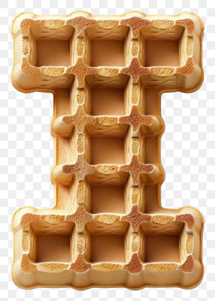 PNG Letter I waffle symbol | Free PNG - rawpixel