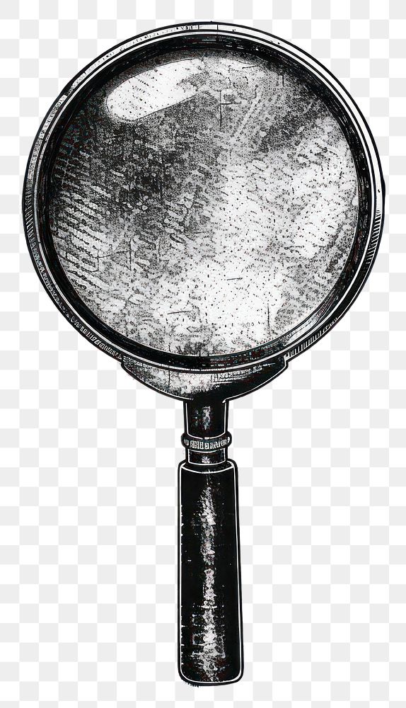 PNG Vintage magnifying glass illustration | Premium PNG - rawpixel