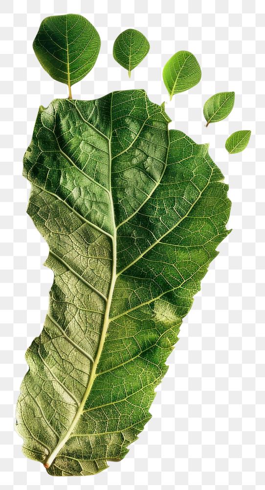 PNG Leaf footprint nature eco-friendly | Free PNG - rawpixel