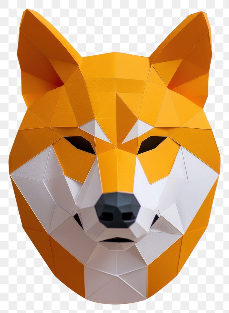 PNG Geometric fox mask art | Premium PNG - rawpixel