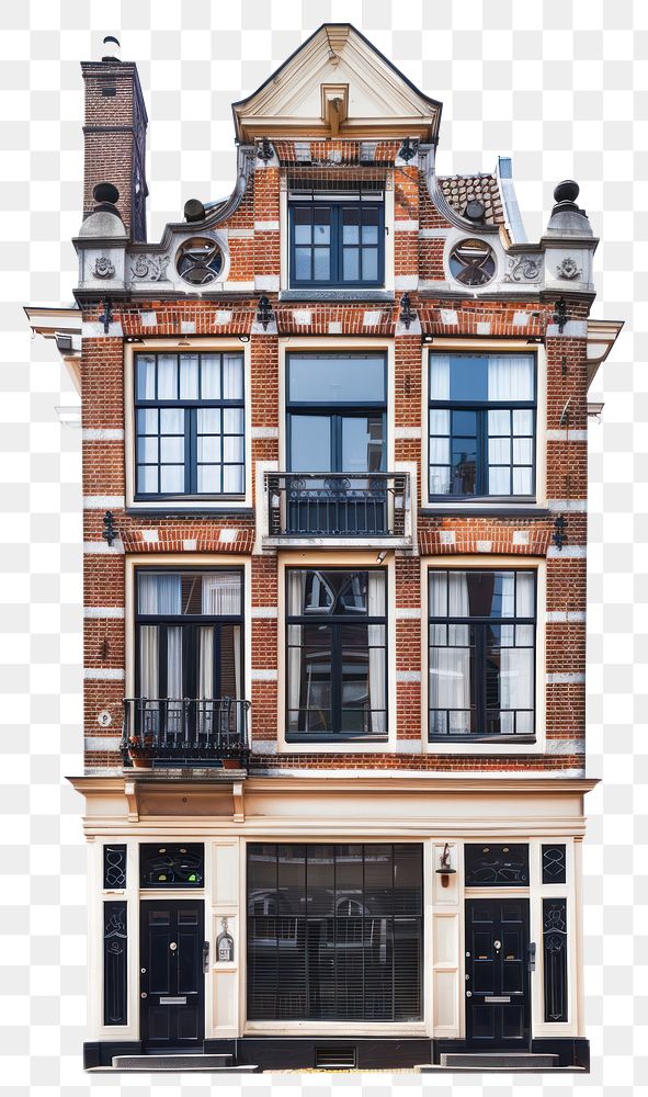 Historic European townhouse facade | Premium PNG - rawpixel