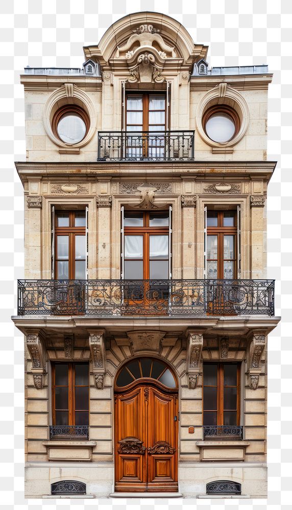 Elegant historic European building facade | Premium PNG - rawpixel