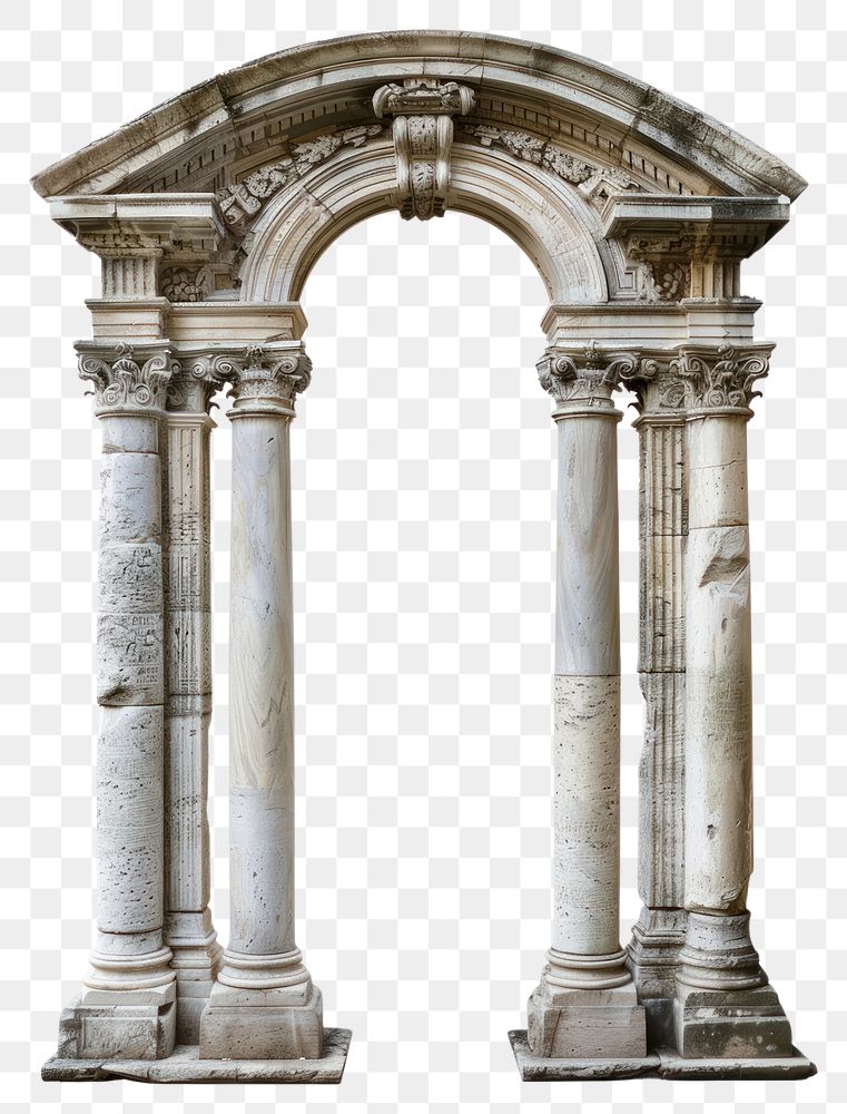 Classical architectural arch element | Premium PNG - rawpixel