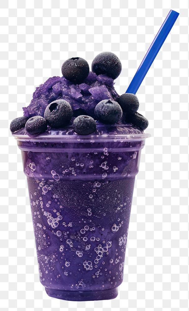 Refreshing blueberry slush drink | Free PNG - rawpixel