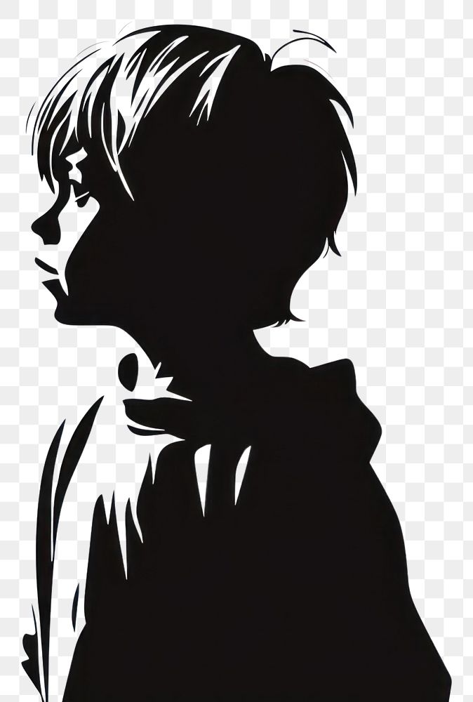 PNG Silhouette child side profile | Free PNG - rawpixel