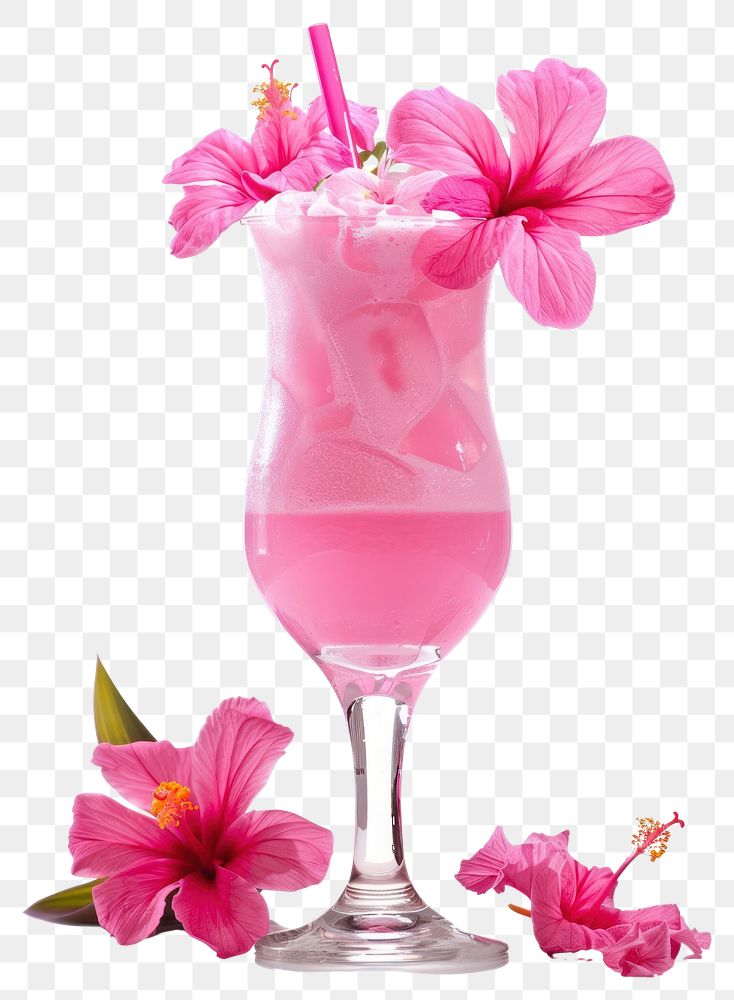 PNG Refreshing pink tropical drink | Premium PNG - rawpixel