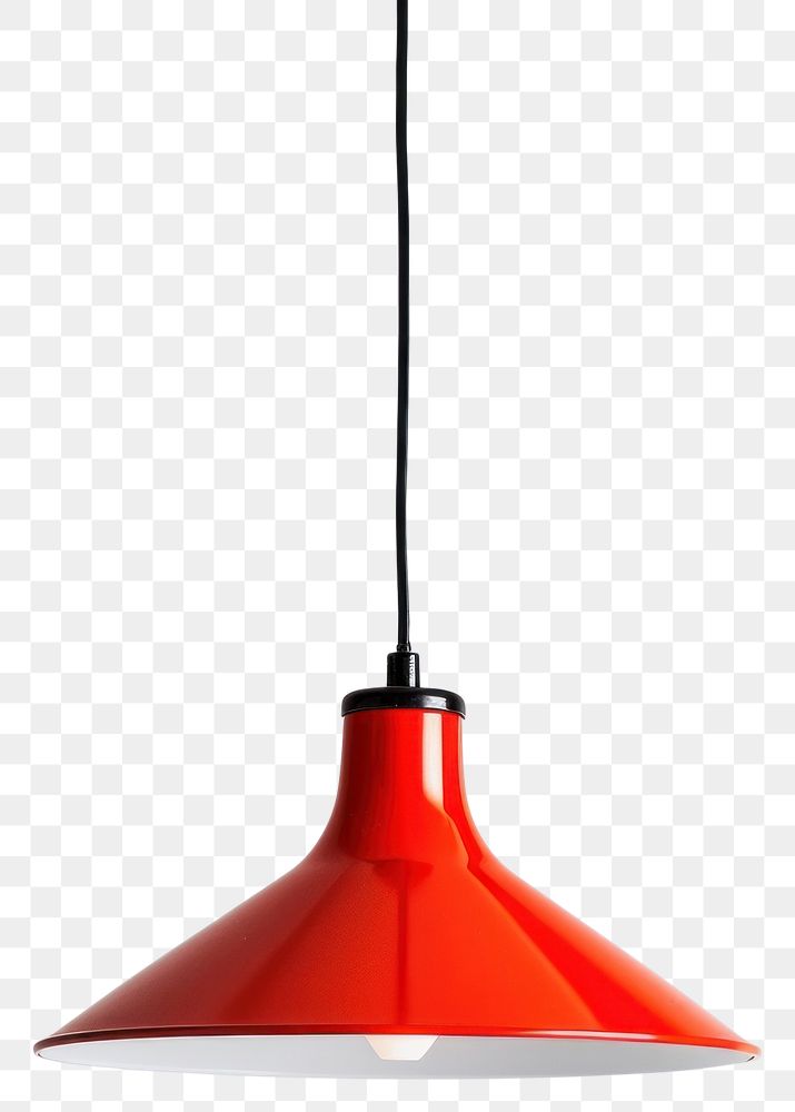 PNG Modern red pendant light | Free PNG - rawpixel
