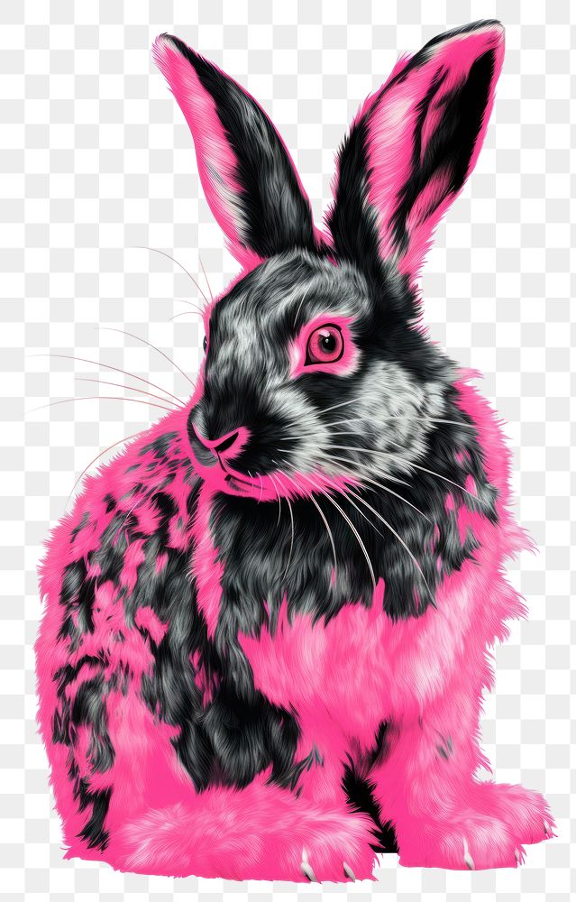 PNG Vibrant pink and black | Free PNG - rawpixel