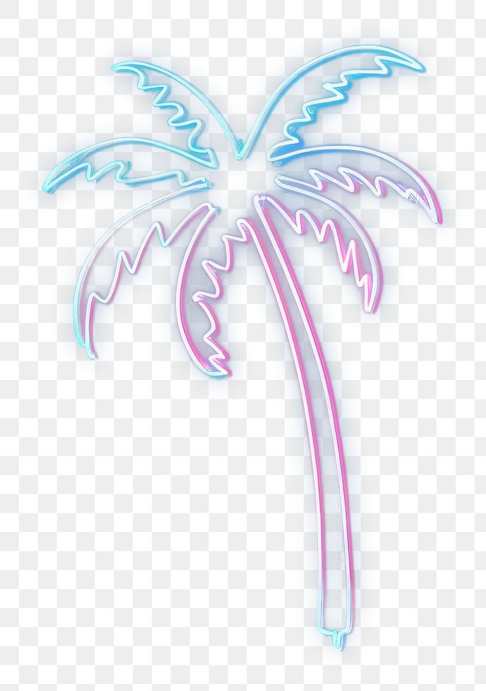 PNG Neon sign palm tree | Free PNG - rawpixel