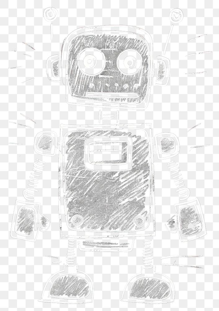 PNG Simple retro robot icon | Free PNG - rawpixel