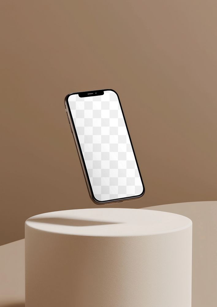 PNG Floating smartphone, transparent background | Free PNG - rawpixel
