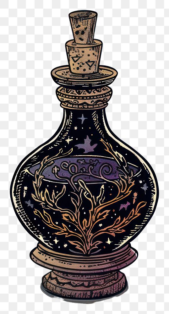 PNG Magical potion bottle illustration | Premium PNG - rawpixel