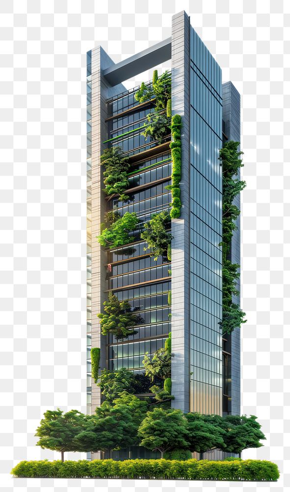 PNG Super tall office tower | Free PNG - rawpixel