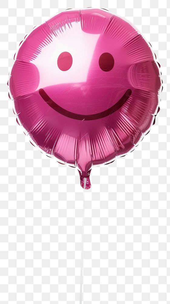 PNG Pink smiley face balloon | Free PNG - rawpixel