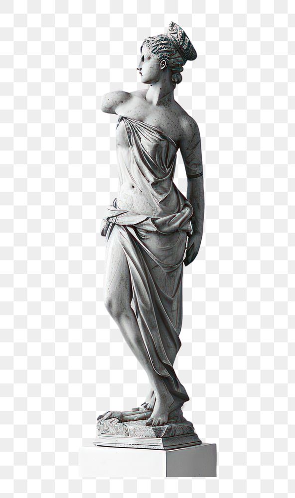 PNG Elegant classical marble statue | Free PNG - rawpixel
