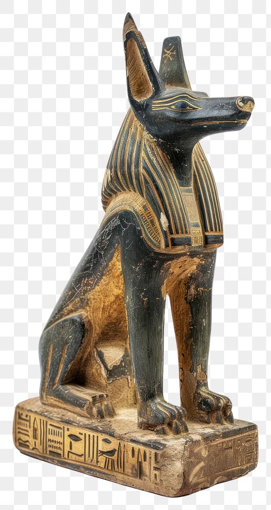 PNG Ancient Egyptian Anubis statue | Free PNG - rawpixel