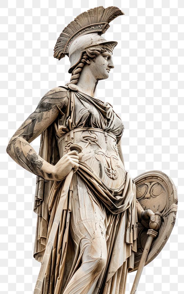 PNG Ancient Greek warrior statue | Free PNG - rawpixel