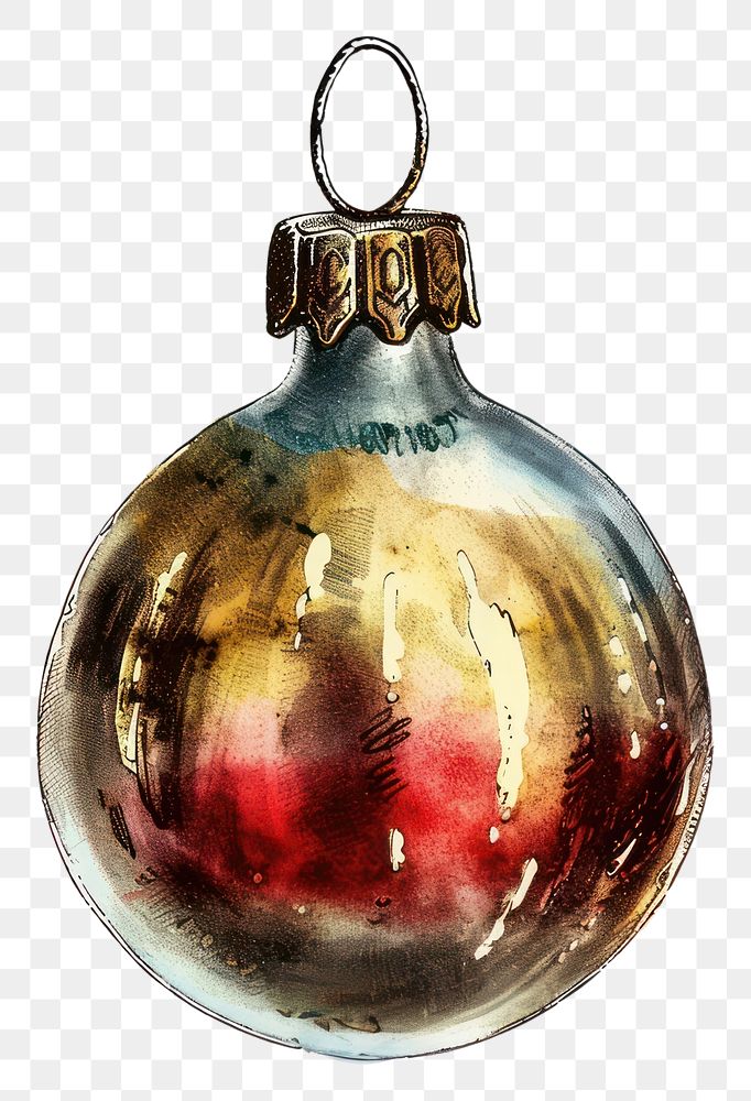 PNG Vintage Christmas tree ornament | Premium PNG - rawpixel