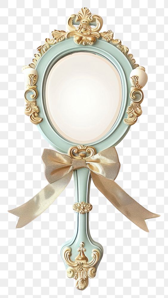 PNG Elegant vintage hand mirror | Free PNG - rawpixel