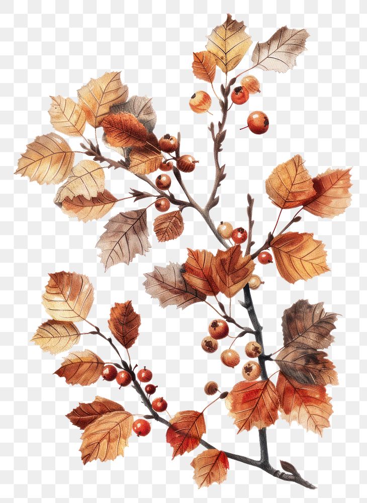 PNG Vintage Botanica style illustration | Free PNG - rawpixel