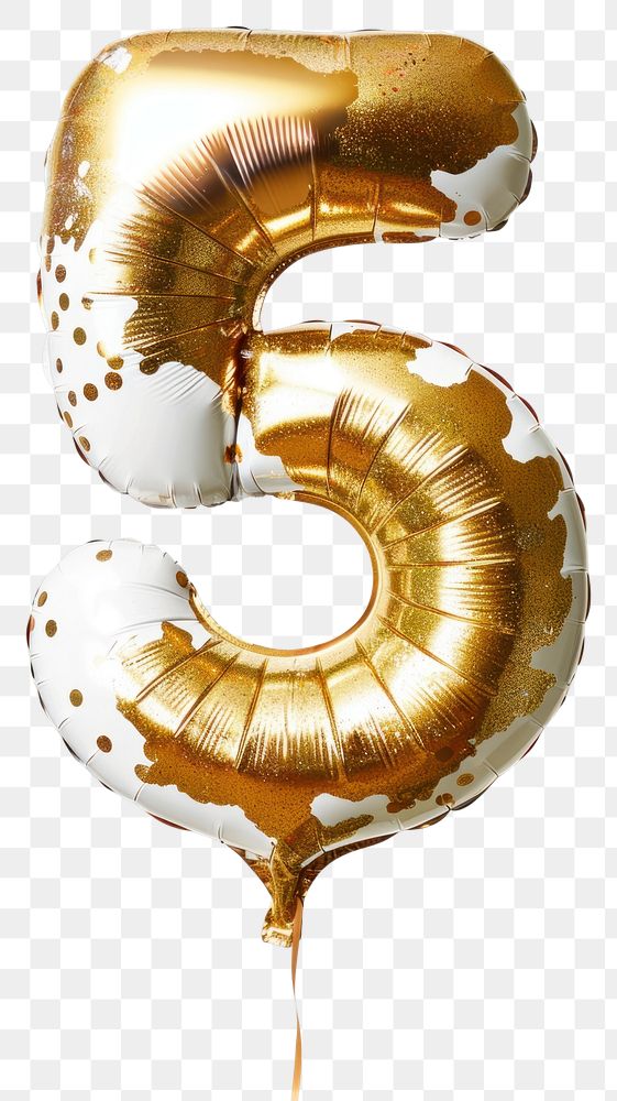 PNG Alphabet number 5 balloon | Free PNG - rawpixel