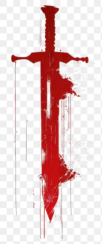 Bloody sword artistic illustration | Premium PNG - rawpixel