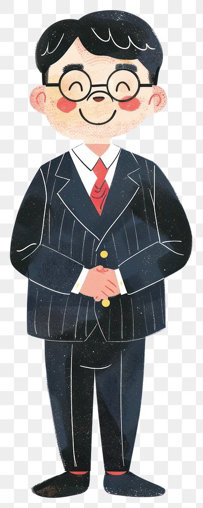 PNG Cartoon businessman formal attire | Free PNG - rawpixel