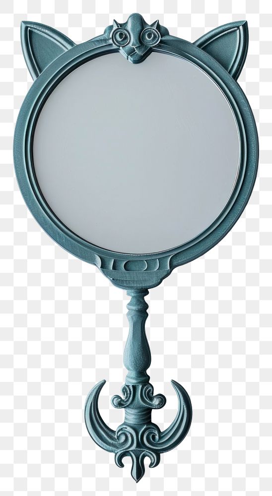 PNG Blue handheld mirror mockup | Free PNG - rawpixel