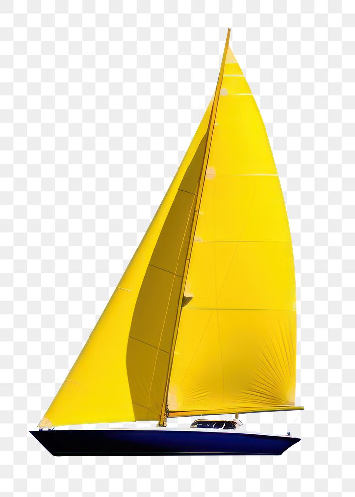 PNG Yellow sailboat, transparent background | Free PNG - rawpixel