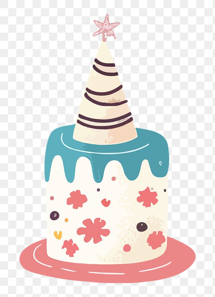 PNG birthday cake element, transparent | Free PNG - rawpixel