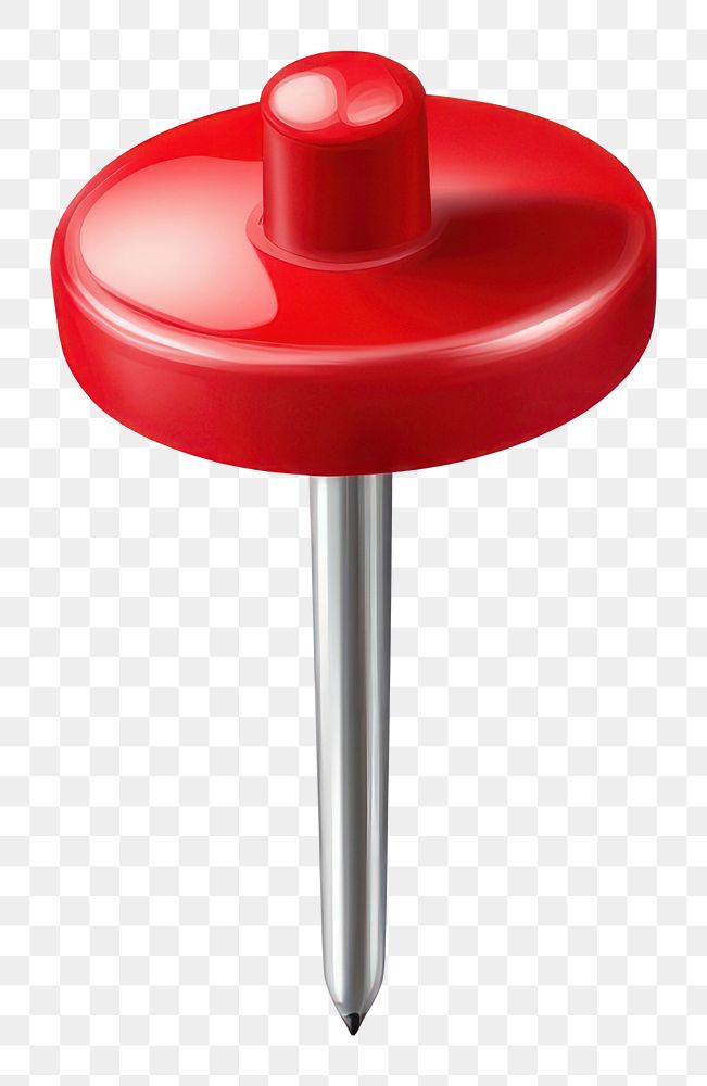 PNG Red pushpin isolated white | Free PNG - rawpixel