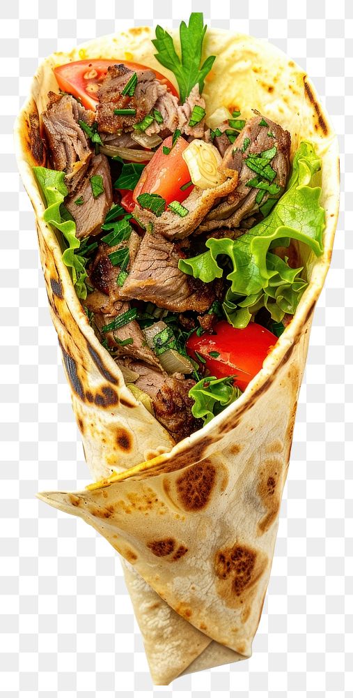 PNG Shawarma wrap bread food | Premium PNG - rawpixel