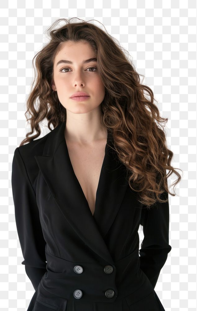 PNG Portrait woman studio portrait | Free PNG - rawpixel