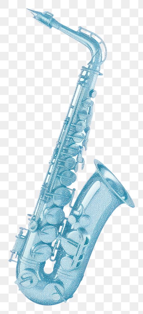 PNG Saxophone icon saxophone blue | Free PNG - rawpixel