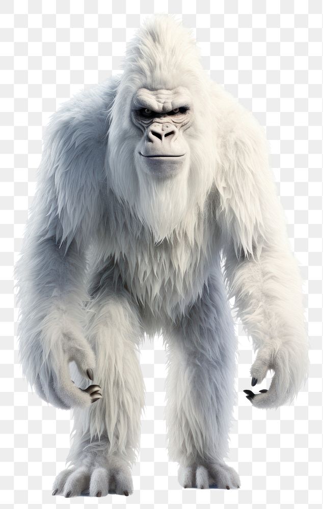 PNG Yeti mammal monkey animal. | Premium PNG - rawpixel