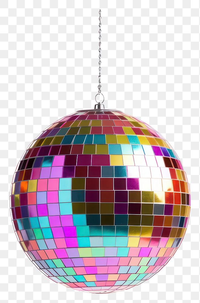 Disco ball hanging sphere | Free PNG - rawpixel