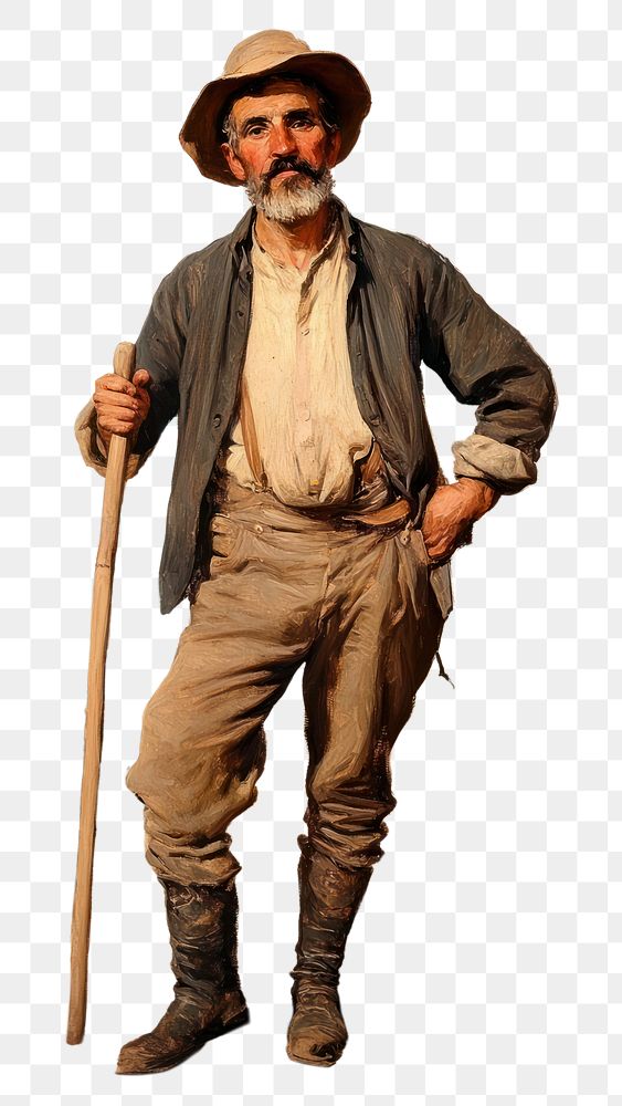 PNG Vintage painting rugged explorer | Free PNG - rawpixel