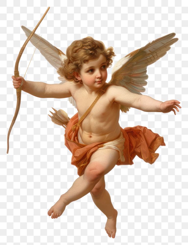 PNG Cherub bow and arrow | Free PNG - rawpixel