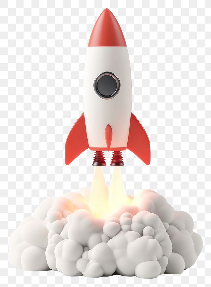 PNG rocket taking launch art | Premium PNG - rawpixel