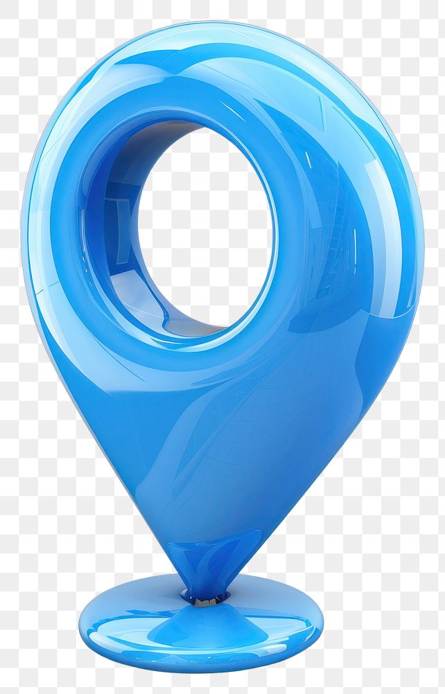 PNG Blue 3D location pin | Premium PNG - rawpixel