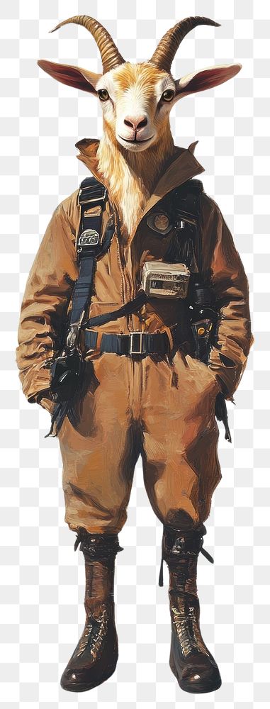 PNG Goat costumes wearing Pilot | Free PNG - rawpixel