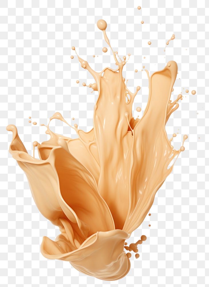 Beige splash abstract photography beverage. | Free PNG - rawpixel