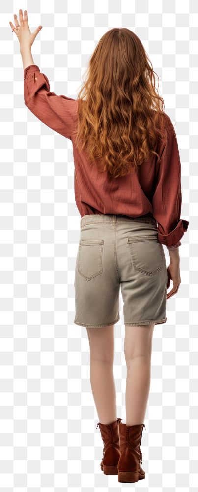Young girl walking forward waving | Free PNG - rawpixel