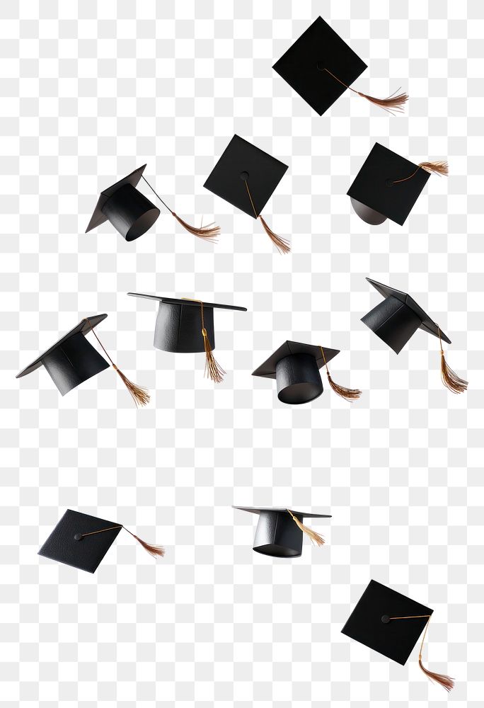 PNG Graduation hat border celebration | Free PNG - rawpixel