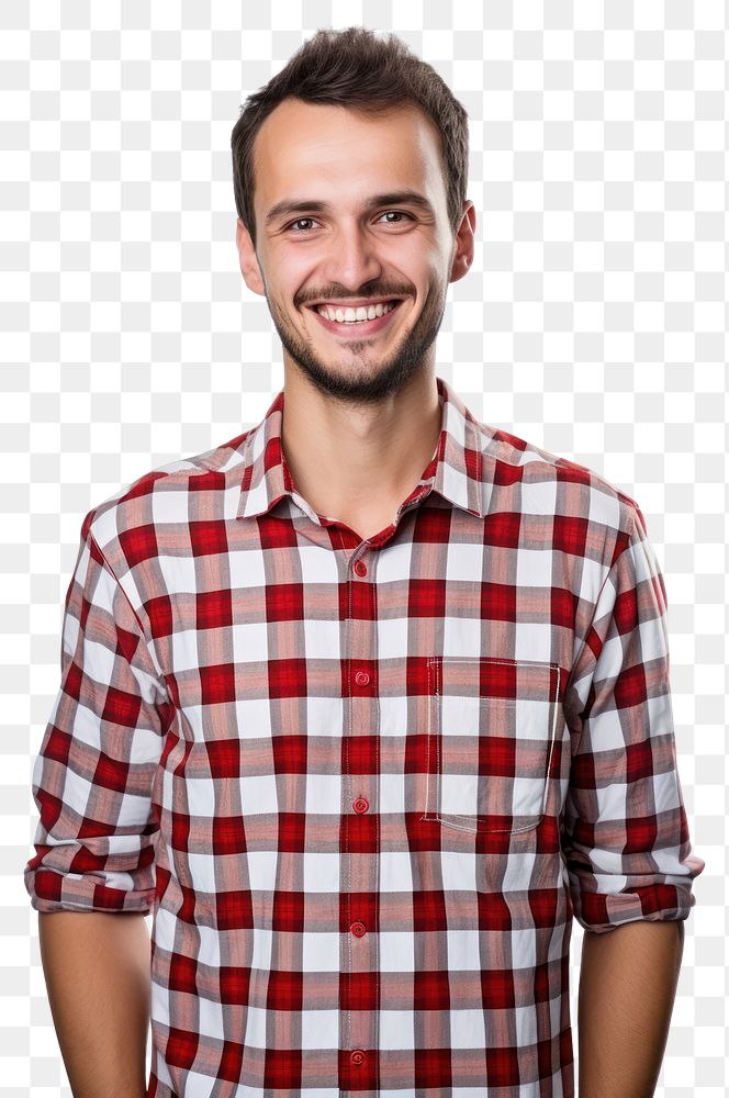 Smiling slavic man shirt portrait | Free PNG - rawpixel