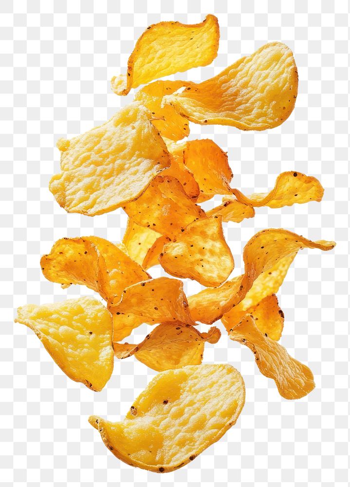 PNG Exploding potato chips snack | Premium PNG - rawpixel