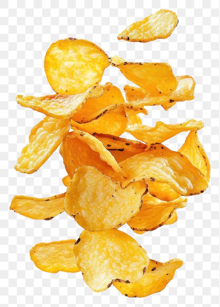 PNG Exploding potato chips floating | Free PNG - rawpixel