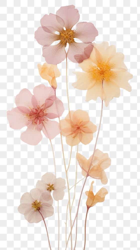 PNG Real pressed primrose flower | Premium PNG - rawpixel