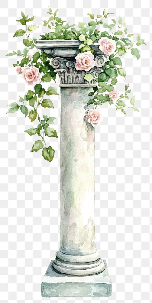 PNG Roman pole architecture illustration | Free PNG - rawpixel