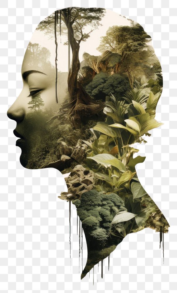 PNG Nature human head portrait | Free PNG - rawpixel